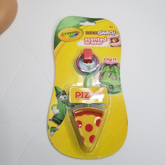 Crayola | Other | Crayola Backpack Swag Clip Scented Pepperoni Pizza ...
